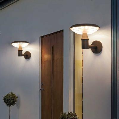 China IP65 Waterproof Outdoor Warm Light Solar Wall Light, Die Cast Aluminum, Sturdy and Durable for sale