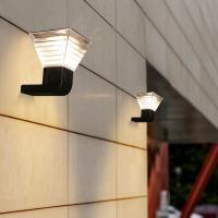 China Exterior Modern Waterproof Solar Wall Light Hotel Garden Led Ip65 Solar Wall Lamp for sale