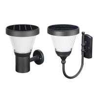 China CE Certification Outdoor Solar Light IP65 Waterproof Led Solar Outdoor Decorative Garden Wall Light for sale