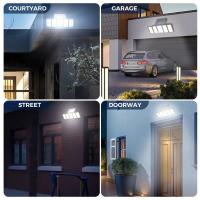 China Waterproof Wall Mounted Solar Spot Lights Outdoor Motion Sensor Wall Lamps for sale