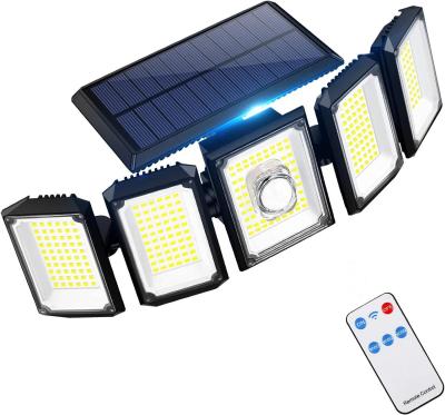China Ip65 Solar Powered Outdoor Wall Mounted Lights Smart Yard Solar Lights for sale