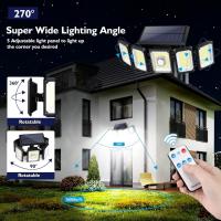 China Ip65 Solar Powered Outdoor Wall Mounted Lights Smart Yard Solar Lights for sale