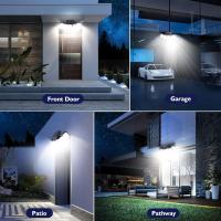 China Ip65 Solar Powered Outdoor Wall Mounted Lights Smart Yard Solar Lights for sale