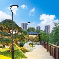China Solar Bollard Light IP65 Waterproof LED Garden Lamp for Park, Villa and Pathway Use for sale