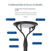China High-Efficiency Solar Garden Lamp for Eco-Friendly Outdoor Lighting and Night Safety for sale