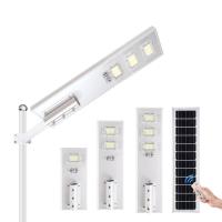 China Integrated Solar Street Light with 5730 LED Chips 160lm/W and LiFePO4 Battery for sale