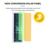 China Integrated Solar Street Light with 5730 LED Chips 160lm/W and LiFePO4 Battery for sale
