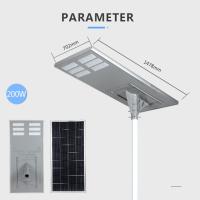 China Integrated Solar Street Light for Outdoor Road Lighting – Long Working Time & Easy Install for sale