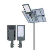 China Split Solar Street Light 60/120/180/240 LED, 18-150W Polycrystalline Panel, LiFePO4 Battery for sale