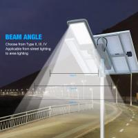 China Split Solar Street Light 60/120/180/240 LED, 18-150W Polycrystalline Panel, LiFePO4 Battery for sale