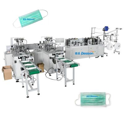 China Ear Loop PLC Fully Automatic Non Woven Bag Machine for sale