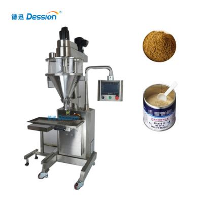 China Rice Flour 300kg Semi Automatic Powder Filling Machine for sale