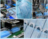 China Non Woven Fabrics 3 Layer Face Mask Packing Machine for sale