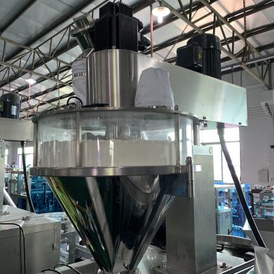 China Color Touch Screen ROSH Talcum Powder Filling Machine for sale