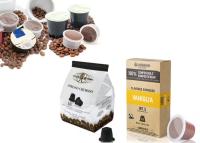 China Capsule Filling Sealing SUS304 Coffee Powder Packing Machine for sale