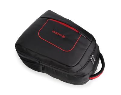 China Book Campus Travel Black Backpacks For School With Interior Compartment for sale