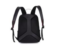 China Durable Wearing Casual Hiking Backpack , High Capacity Casual Black Backpack for sale