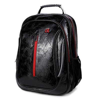 China Anti Theft Waterproof  Retro Leather Backpack Washable And Large Capacity for sale