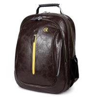 China Anti Theft Waterproof  Retro Leather Backpack Washable And Large Capacity for sale
