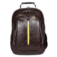 China Water - Resistance Retro Leather Backpack With Adjustable Shoulder Straps for sale