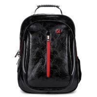 China Water - Resistance Retro Leather Backpack With Adjustable Shoulder Straps for sale
