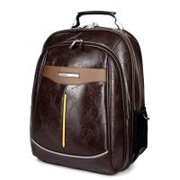 China Zipper Closure Retro Leather Backpack For Outdoor Multi - Functional Wear for sale