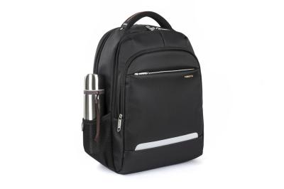 China 48*36*15 Cm Customized Nylon Backpack Outer Bigger Pocket Great For Ipad Or Magazine for sale