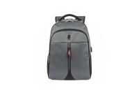 China Waterproof Small Black Nylon Backpack , Nylon Travel Backpack For Day Trips for sale