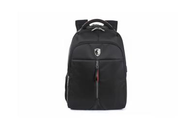 China Eco - Friendly Black Nylon Backpack , Lightweight Nylon Backpack 48*36*15 Cm for sale