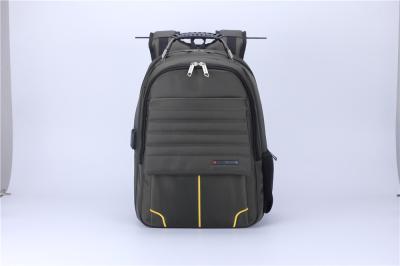 China Durable Mental Zippers Multifunctional Laptop Backpack Easy Access To Charge for sale