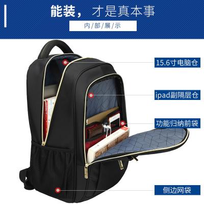 China Fashionable Laptop Metal Zipper Backpack Exclusive Look And Great Touch Feeling for sale