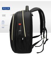 China Travel Unisex  Multi Zipper Backpack , Custom Logo Book Bag With Zip for sale