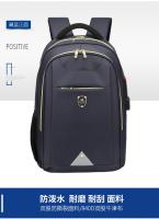 China Personalized Daily Metal Zipper Backpack Adjustable Shoulder Strap Attached for sale