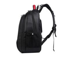 China Foamed Padded Compartment Business Laptop Backpack Multi Front Zipper Pockets for sale