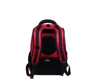 China Multifunctional Urban Business Laptop Backpack Red Color For 16 Inch Laptop for sale