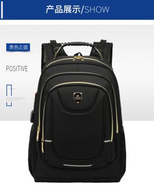 China Durable Nylon Fabric Large Capacity Backpack Waterproof Wear Resistant for sale