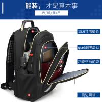 China Softback Backpack With Compartments , Lightweight High Capacity Backpack for sale