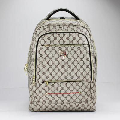 China Customized Multipurpose Retro Leather Backpack Simple Design Convenient To Carry for sale