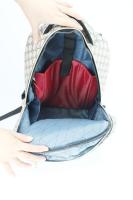 China Customized Multipurpose Retro Leather Backpack Simple Design Convenient To Carry for sale