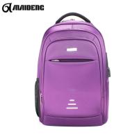 China Young People Cool Laptop Backpack / Colored Canvas Backpack For Girls for sale