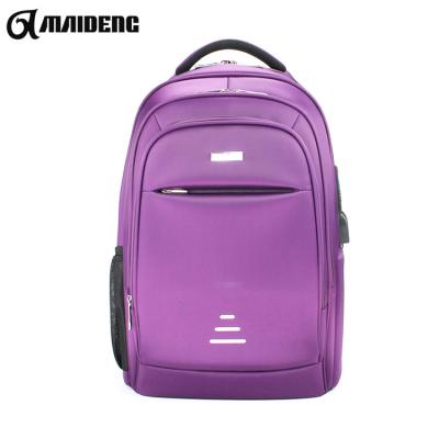 China Young People Cool Laptop Backpack / Colored Canvas Backpack For Girls for sale