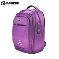 China Young People Cool Laptop Backpack / Colored Canvas Backpack For Girls for sale