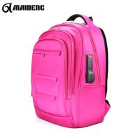 China USB Charger Port Stylish Laptop Bags , Portable High School Backpacks for sale