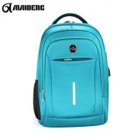 China Foldable Cool Laptop Backpack , Super Slim Laptop Backpack Pink Color for sale