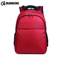China Embroidery Logo Business Laptop Backpack Multi Front Zipper Pockets for sale