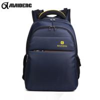 China Embroidery Logo Business Laptop Backpack Multi Front Zipper Pockets for sale