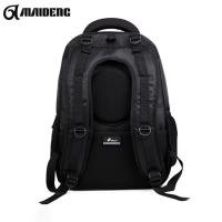 China Foamed Padded Compartment Business Laptop Backpack Multi Front Zipper Pockets for sale