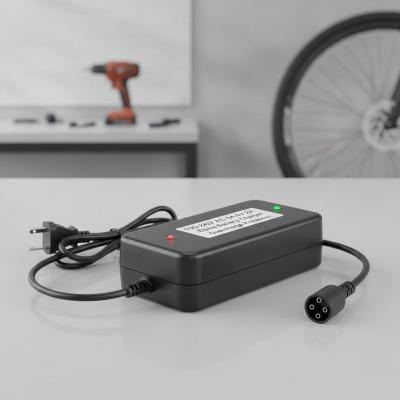 China 100-240V AC 54.6V 2A Ebike Battery Charger with Overcharge Protection for Electric Bike Charging for sale