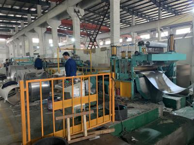 China Thickness 4mm Galvanized Steel Coil Slitting Equipment Of Carbon Steel for sale