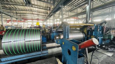 China 1800mm Automatic Steel Sheet Slitting Line High Speed 30m / Min for sale